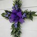 Spring/easter Cross Wreath, Cross Wreath, Floral Cross Wreath ...
