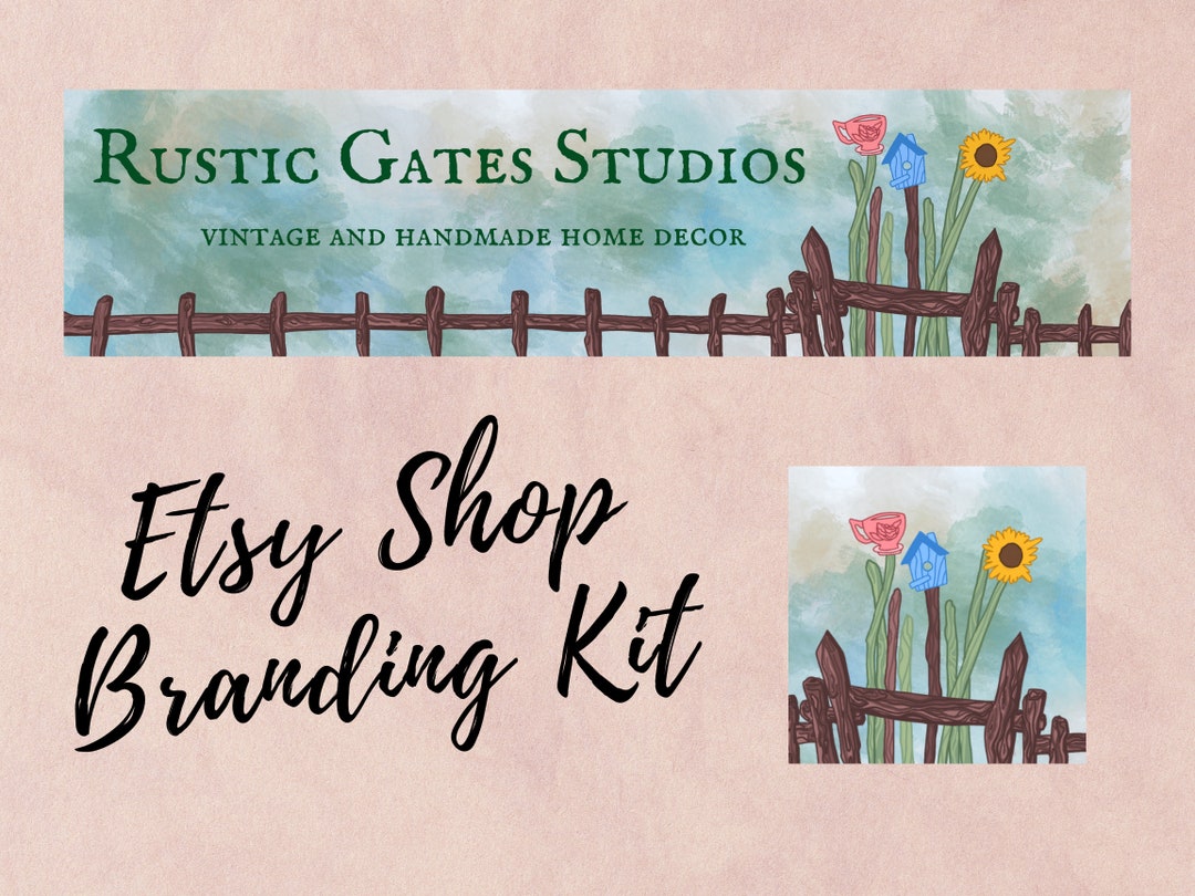 Etsy Branding Kit, Custom Banner, Etsy Banner, Commission, Banner Set ...