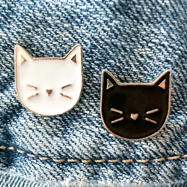 Kitten Pin - Etsy