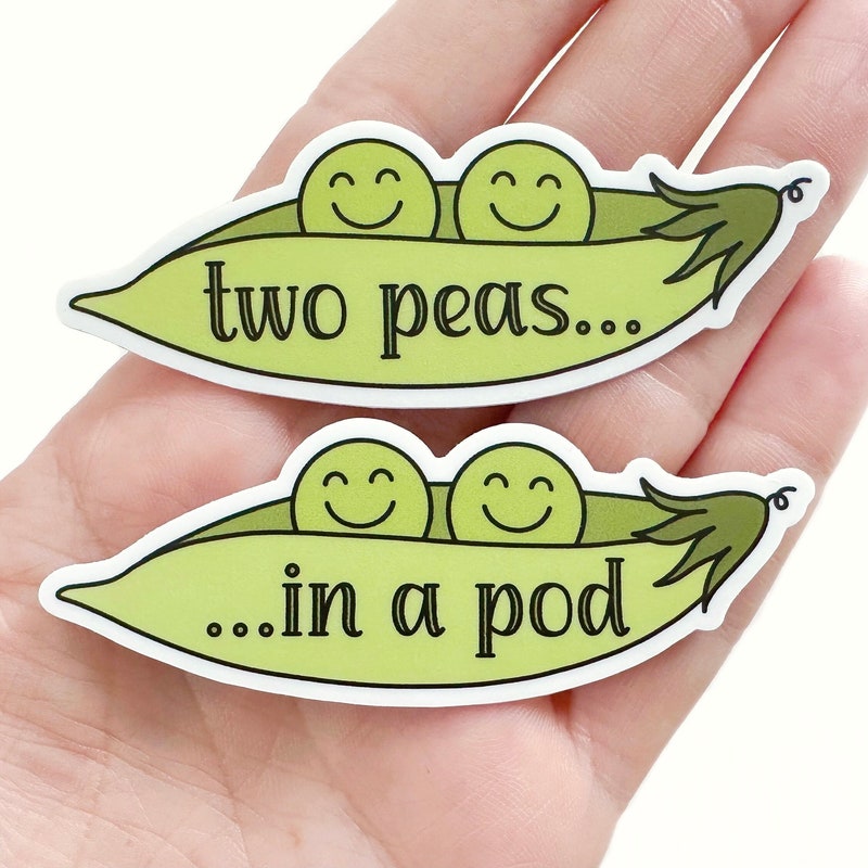 Two Peas in a Pod - Etsy