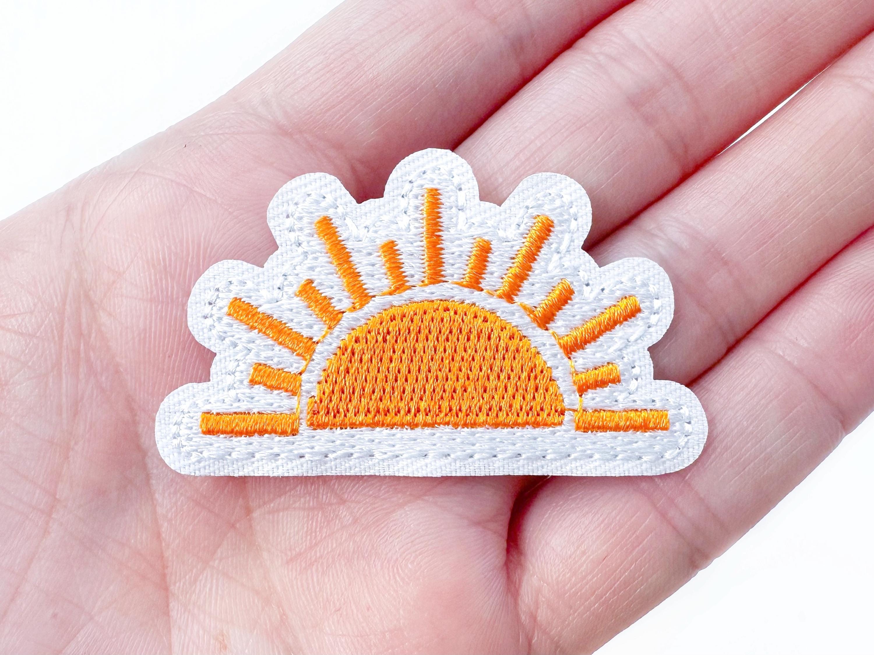 Sunrise Embroidered Iron-on Patch | Sunset Patch | Sun Patch | Hippie ...