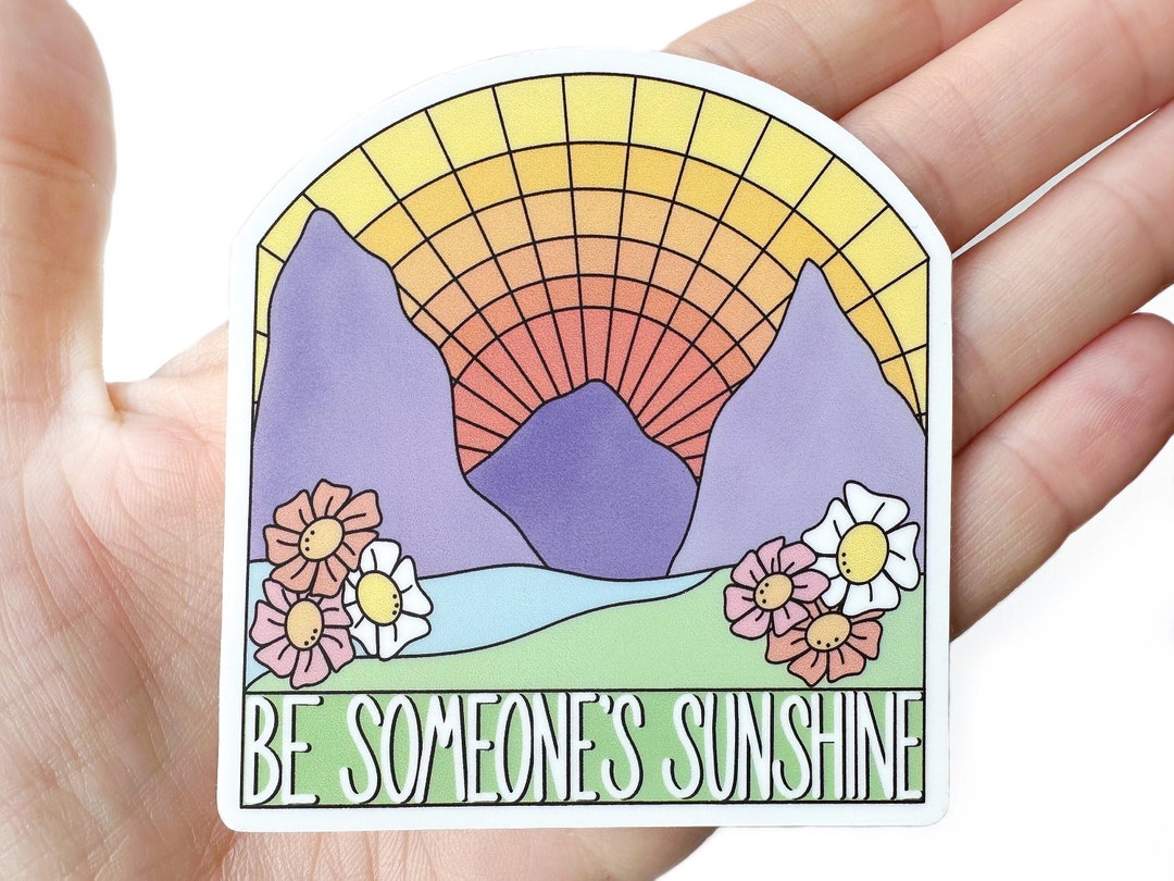 Be Someone's Sunshine Sticker | Waterproof Sticker | Cute Stickers ...