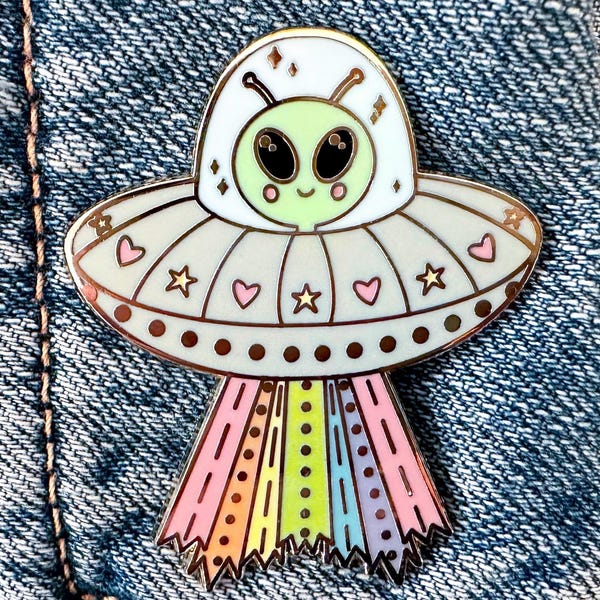 Ufo Pin - Etsy