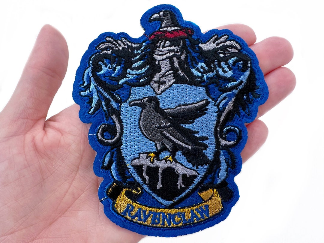 Ravenclaw Harry Potter Hogwarts Embroidered Iron-on Patch - Etsy