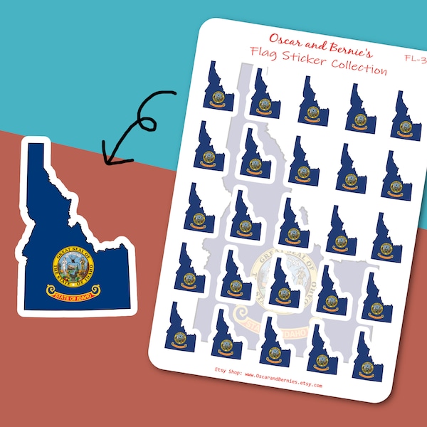 Idaho Stickers - Etsy