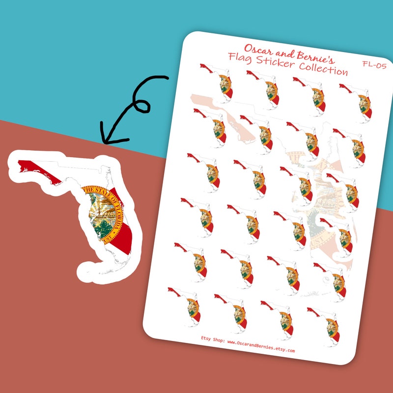 Florida Sticker - Etsy