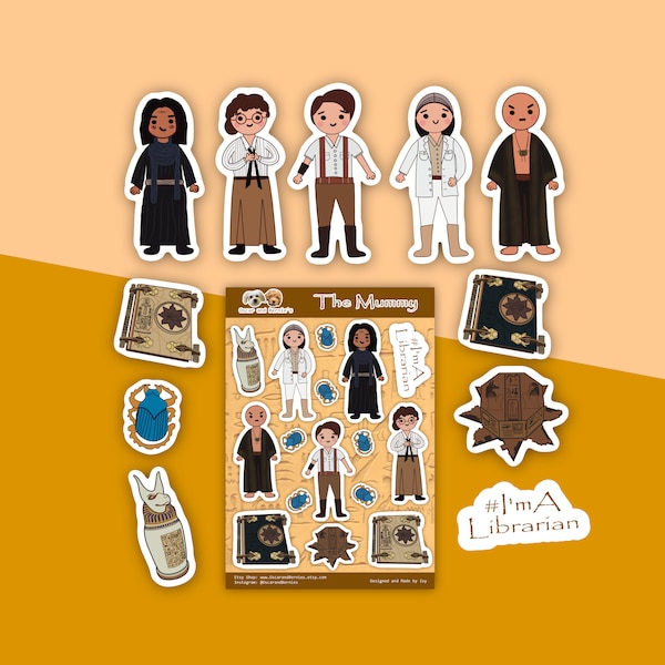 The Mummy Bumper Sticker - Etsy