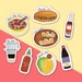 Vietnamese Foodies Sticker Sheet Asian Food Stickers Journal Stickers ...