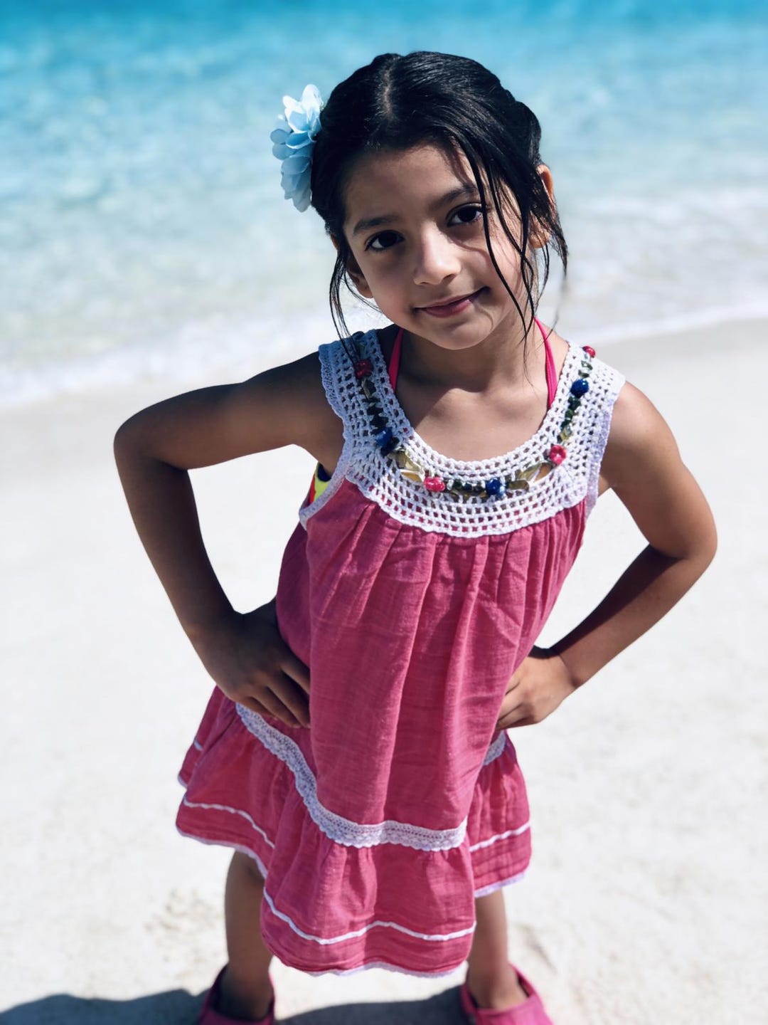 Girls Beach Cover up Dress - Etsy
