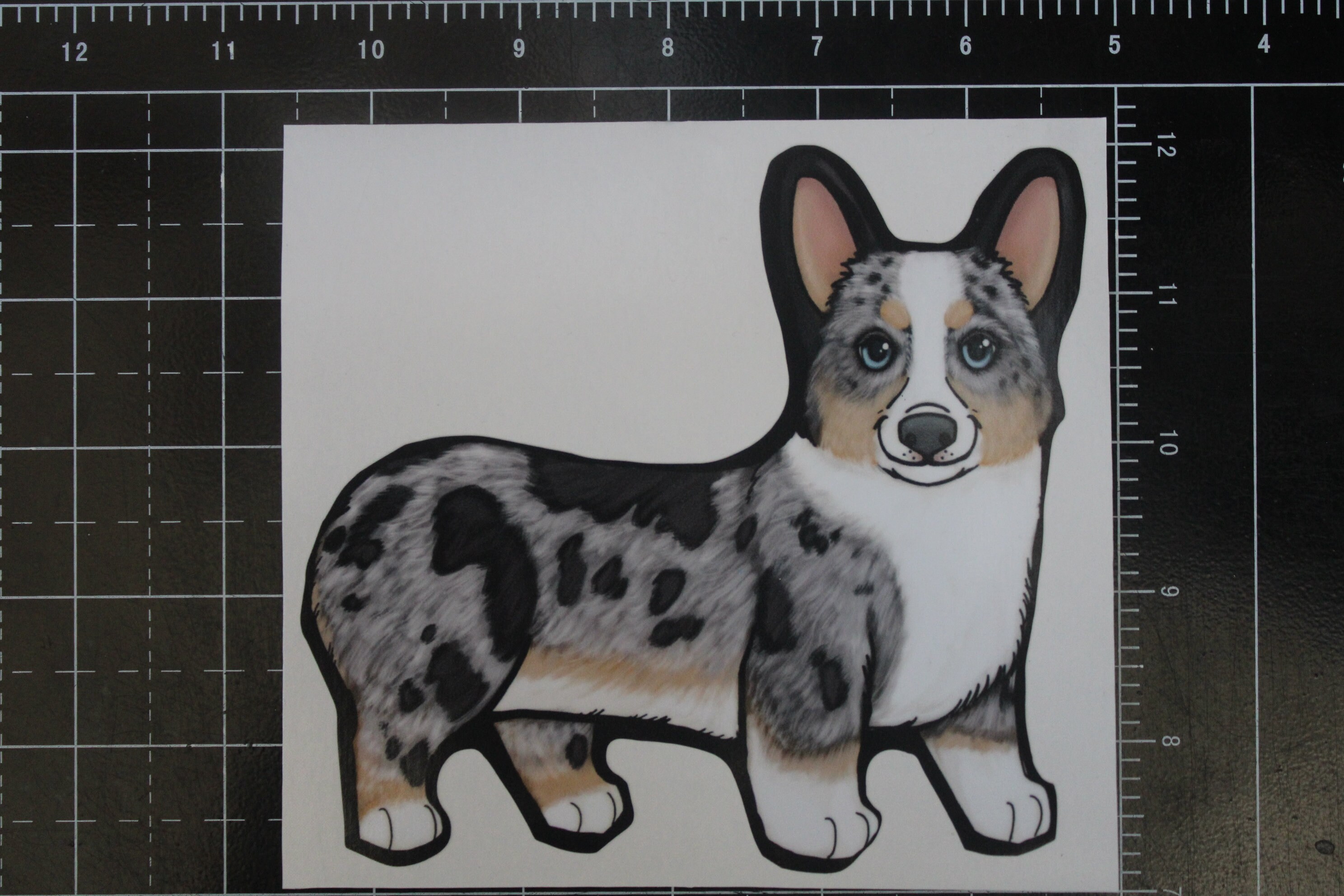 Corgi Vinyl Sticker for Cars, Trucks, Laptops: Gift for Dog Lovers, Vet ...