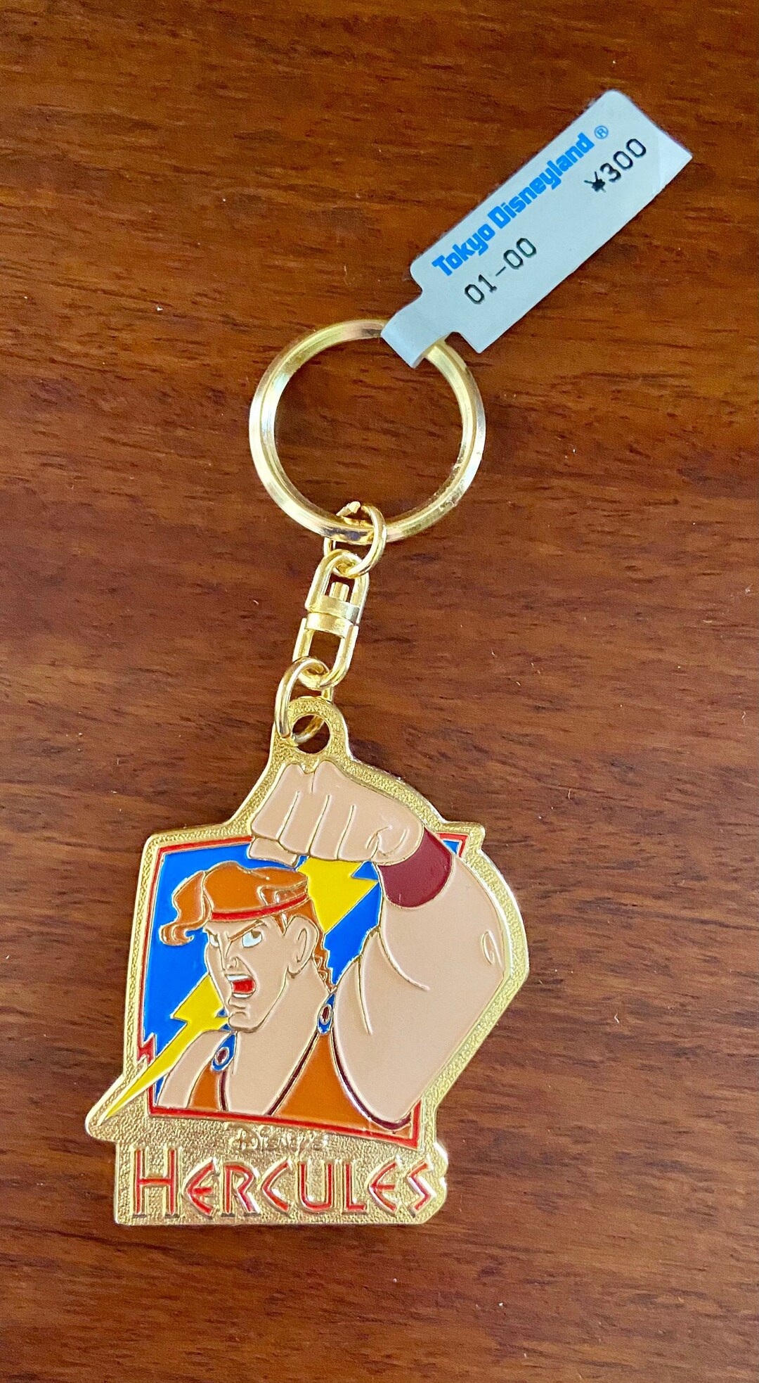 Rare Disney Hercules Tokyo Disneyland Keyring Key Chain - Etsy