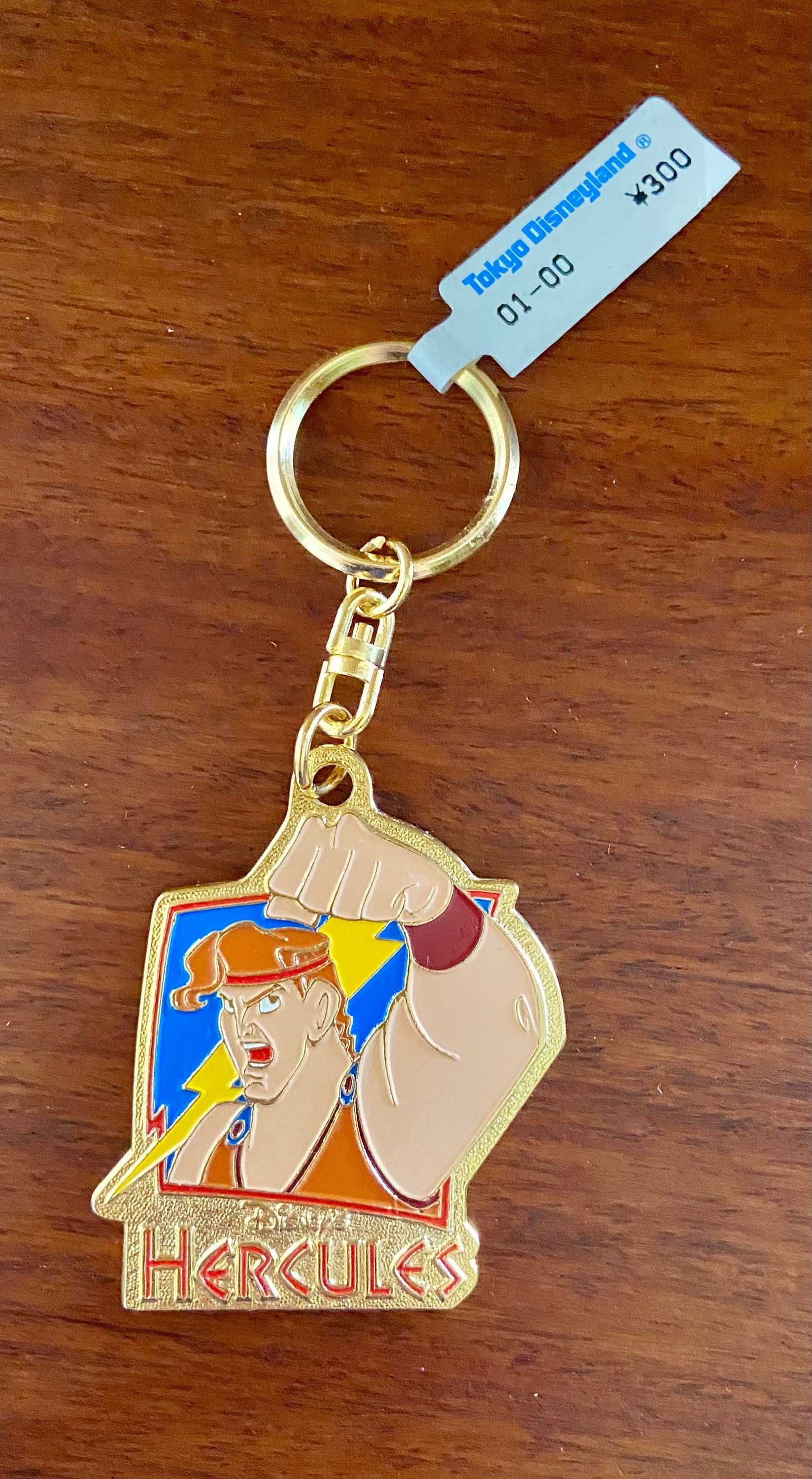 Rare Disney Hercules Tokyo Disneyland Keyring Key Chain - Etsy