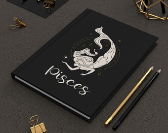 Aquarius Zodiac Astrology Sign Journal, Daily Notebook, Manifestation ...