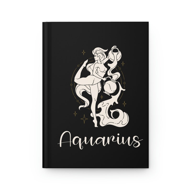 Aquarius Zodiac Astrology Sign Journal, Daily Notebook, Manifestation ...