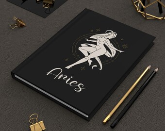 Aquarius Zodiac Astrology Sign Journal Daily Notebook - Etsy