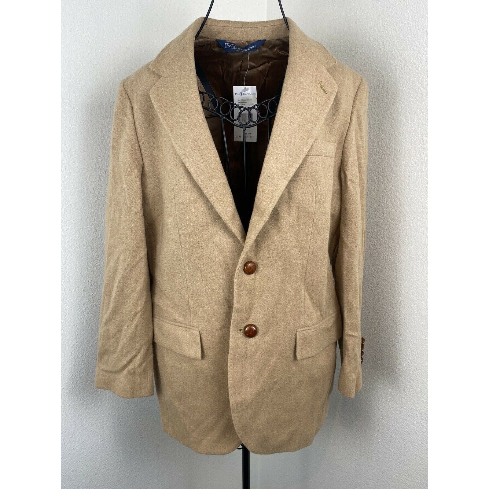 Polo Ralph Lauren Womens Camel Hair Coat - Etsy