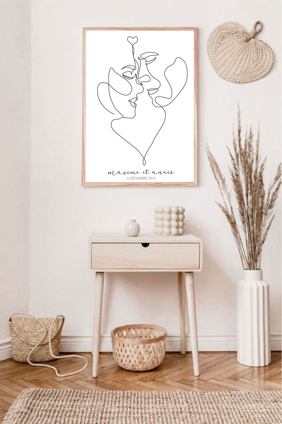 Personalized Couple Poster - Couple Gift - Valentine's Day - Valentine ...