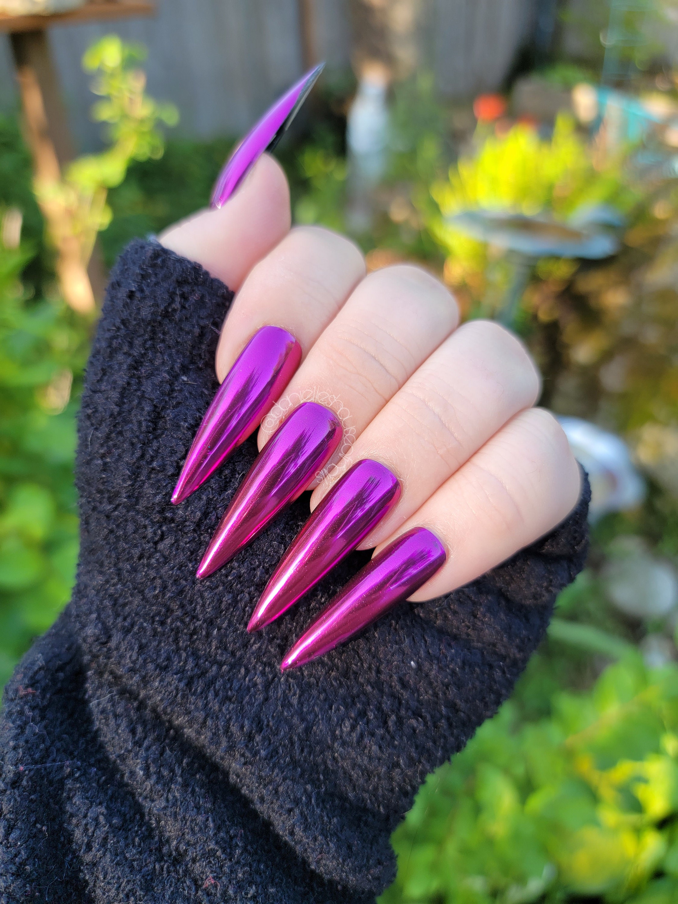 Magenta Nails Tumblr Nail Art Nail Designs, Ideas, Looks