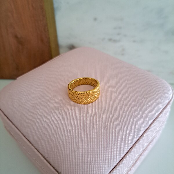 Waterproof Gold Ring Set - Etsy