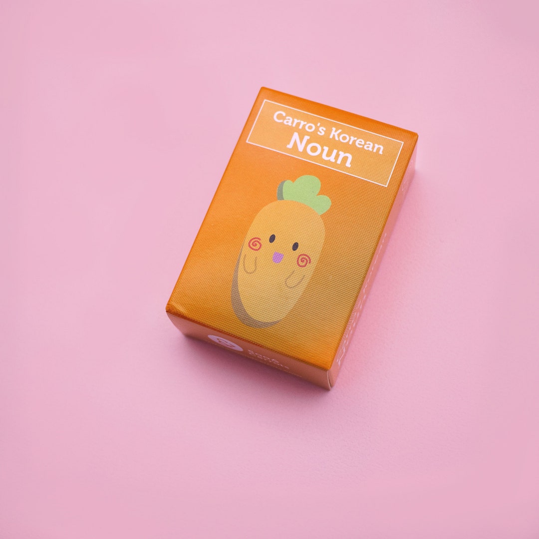 Flash Cards Korean Carro's Nouns - Etsy