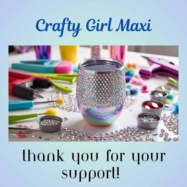 Tropical Bling Template Digital Download Printable Template Guide for ...