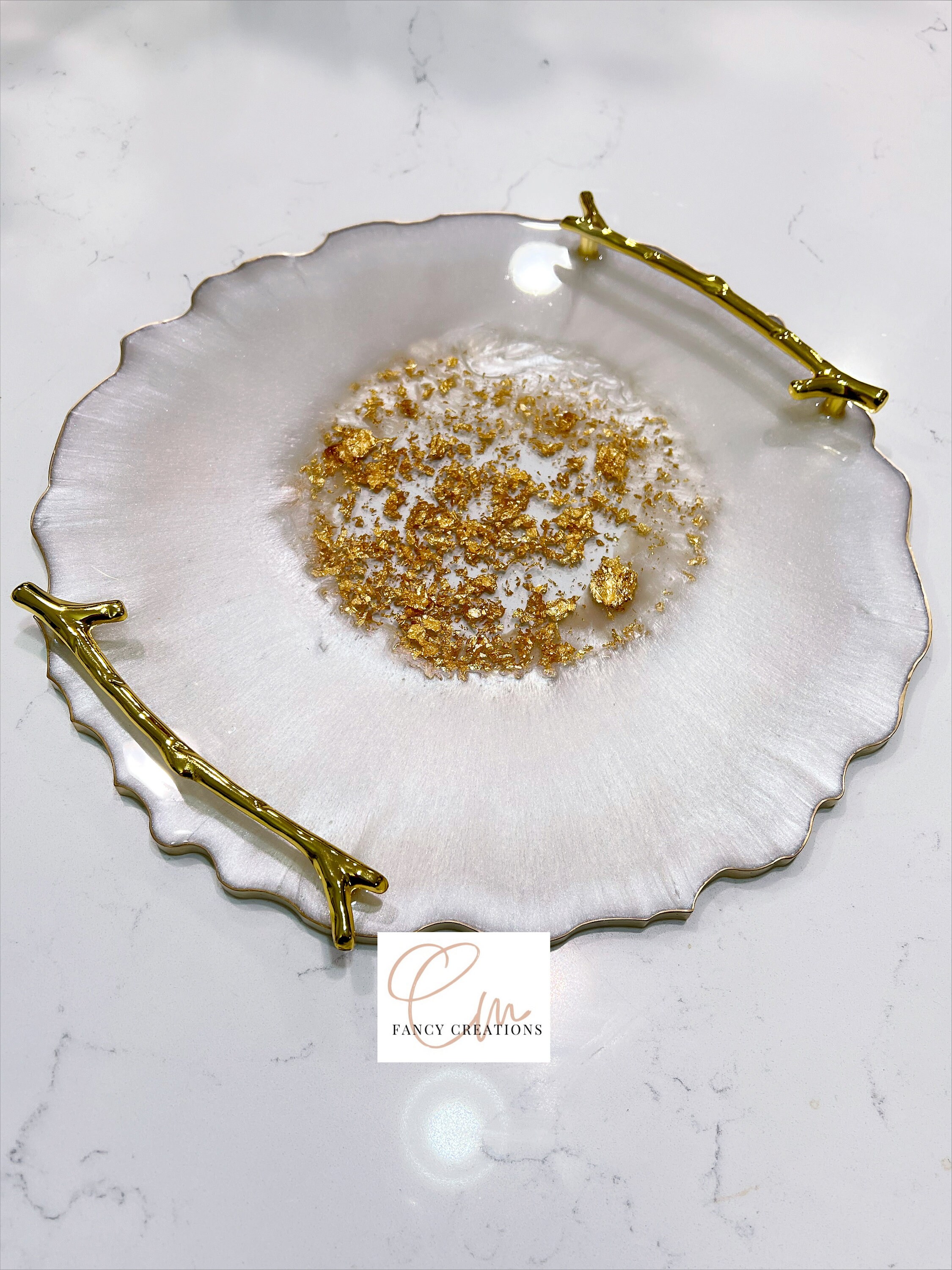 Resin Tray, Coffee Table Tray, Ottoman Tray, Unique Gift, Vanity Tray ...
