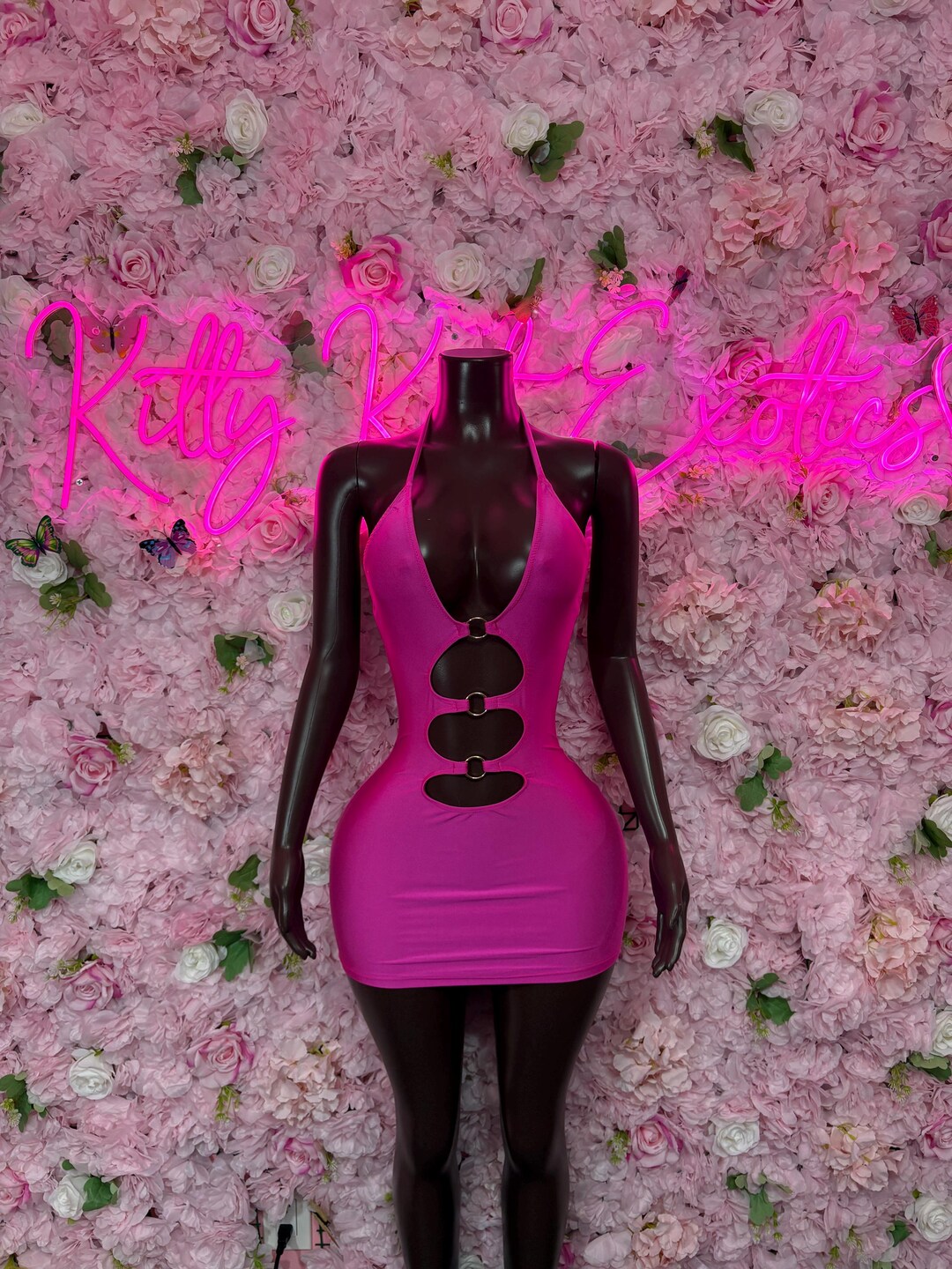 Exotic Dancewear Pink Dress – Sexy Party Outfit, Clubwear, or Night Out ...