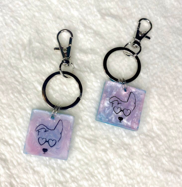 Tobys Pawfect Boutique Valentine’s Keychain - Etsy