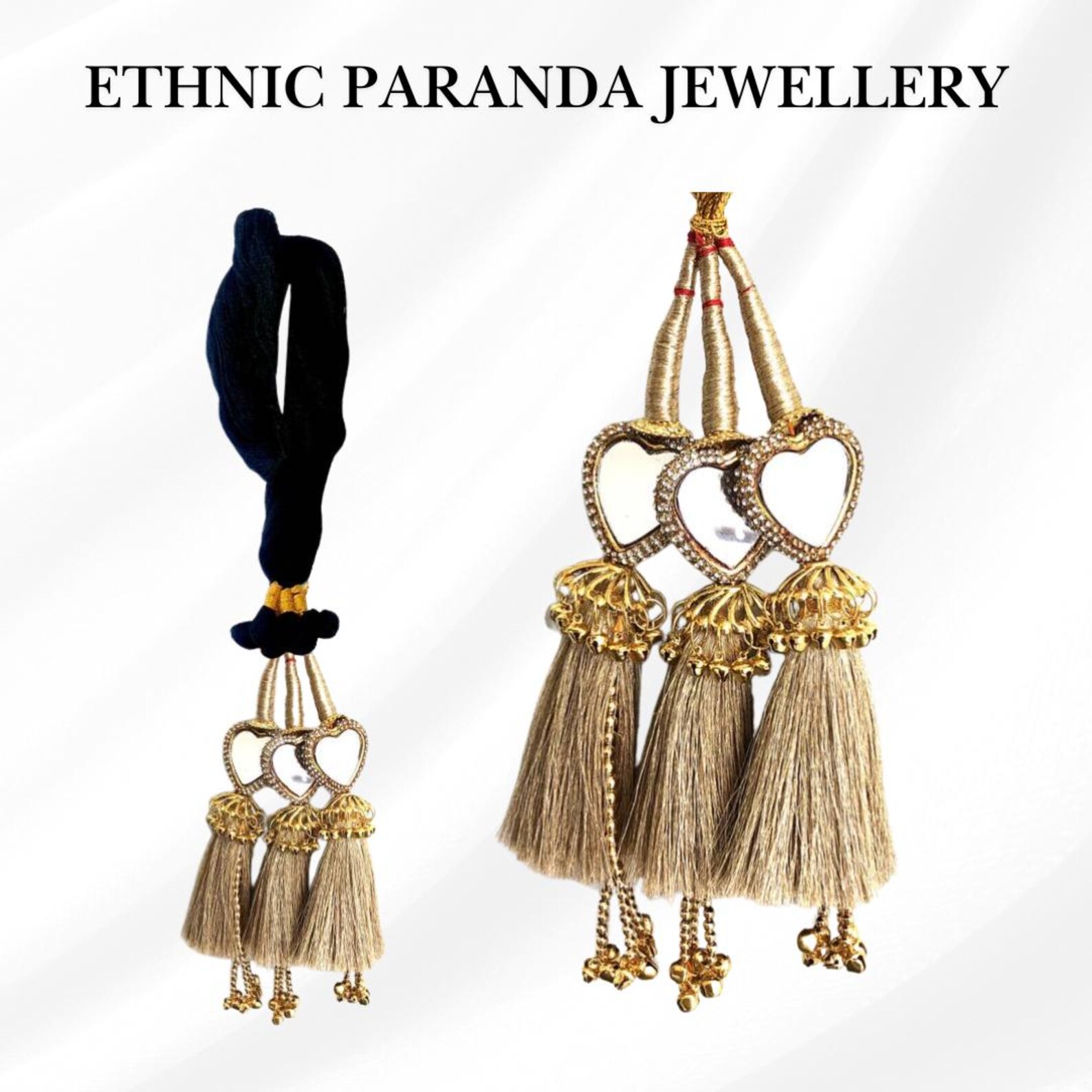 Punjabi Paranda, Jaago Hair Parandi, Hair Accessory, Wedding Jewelry - Etsy