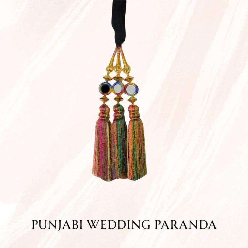 Ethnic Punjabi Paranda | Traditional Hair Accessory for Brides ...
