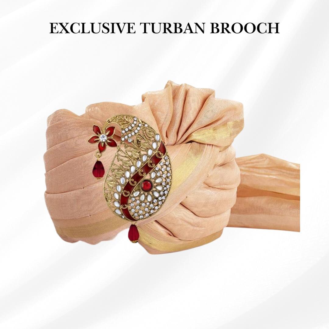 Dulha Kalangi | Groom Turban Brooch | Traditional Dulha Jewelry ...