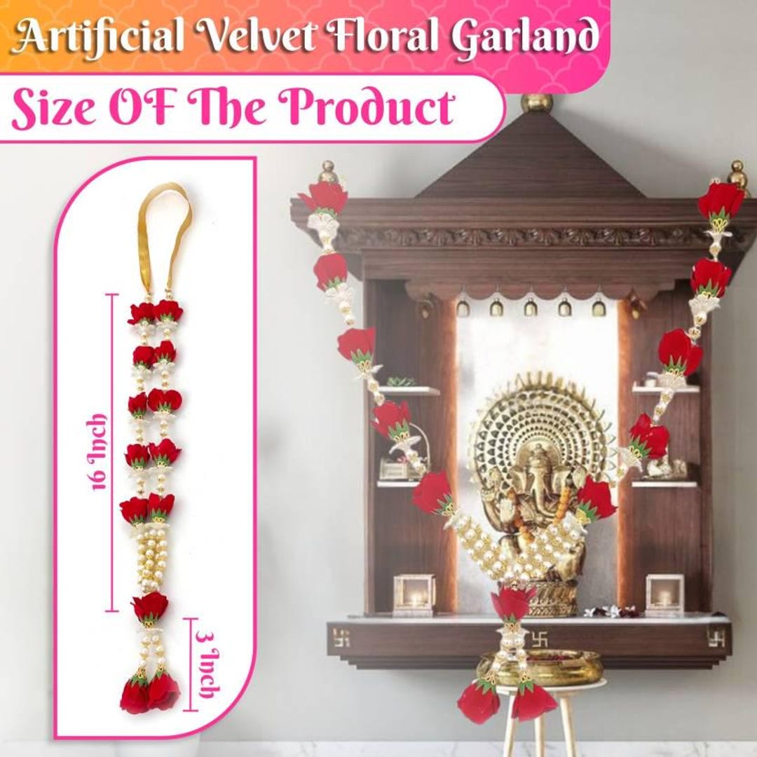 Artificial Indian Mala/haar/garland, Wedding, Decoration | Reusable ...