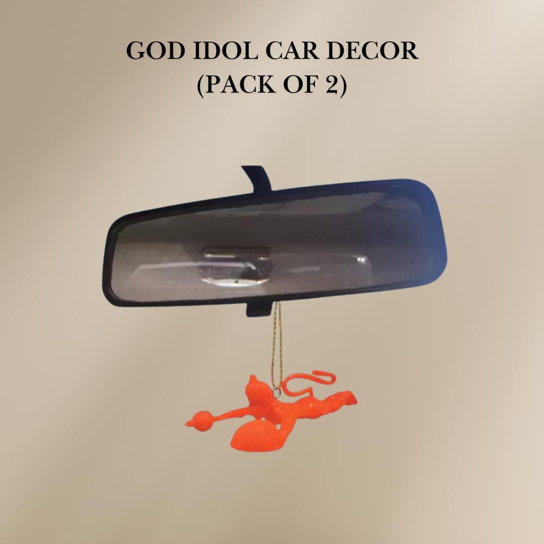 Hanuman Idol for Car Dashboard – Miniature Hindu God Statue | Ganpati ...