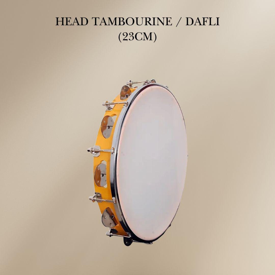 Handheld Dafli | Head Tambourine for Dance, Music & Celebrations - Etsy