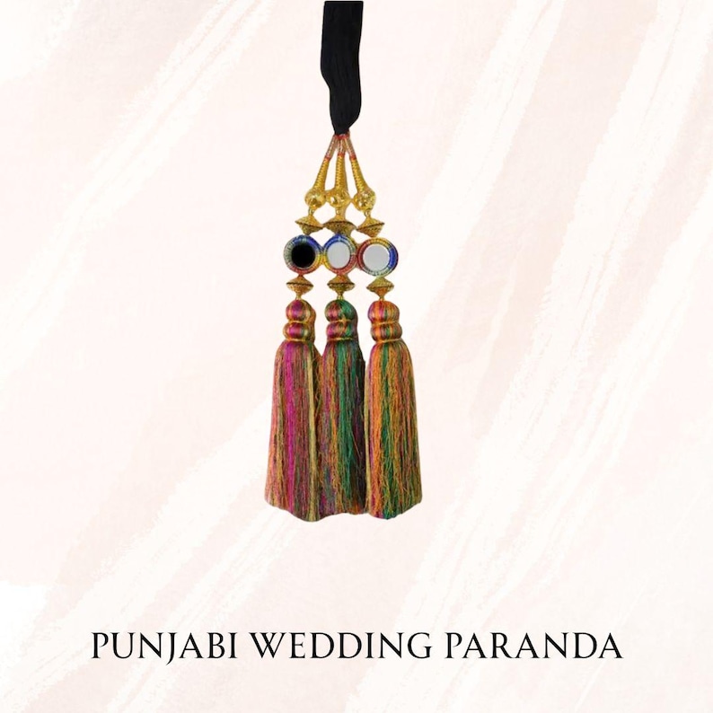 Ethnic Punjabi Paranda | Traditional Hair Accessory for Brides ...