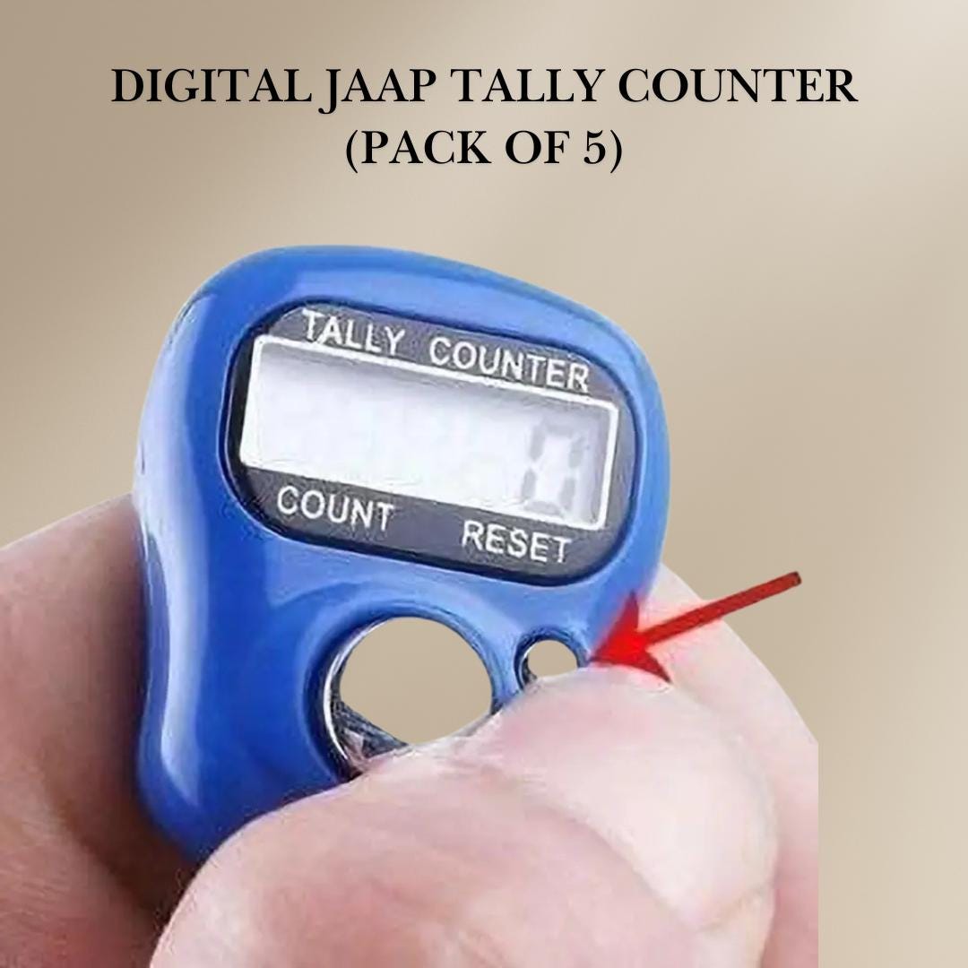 Digital Knitting Row Counter – Multi-colored Tally Counter | Jaap Mala ...