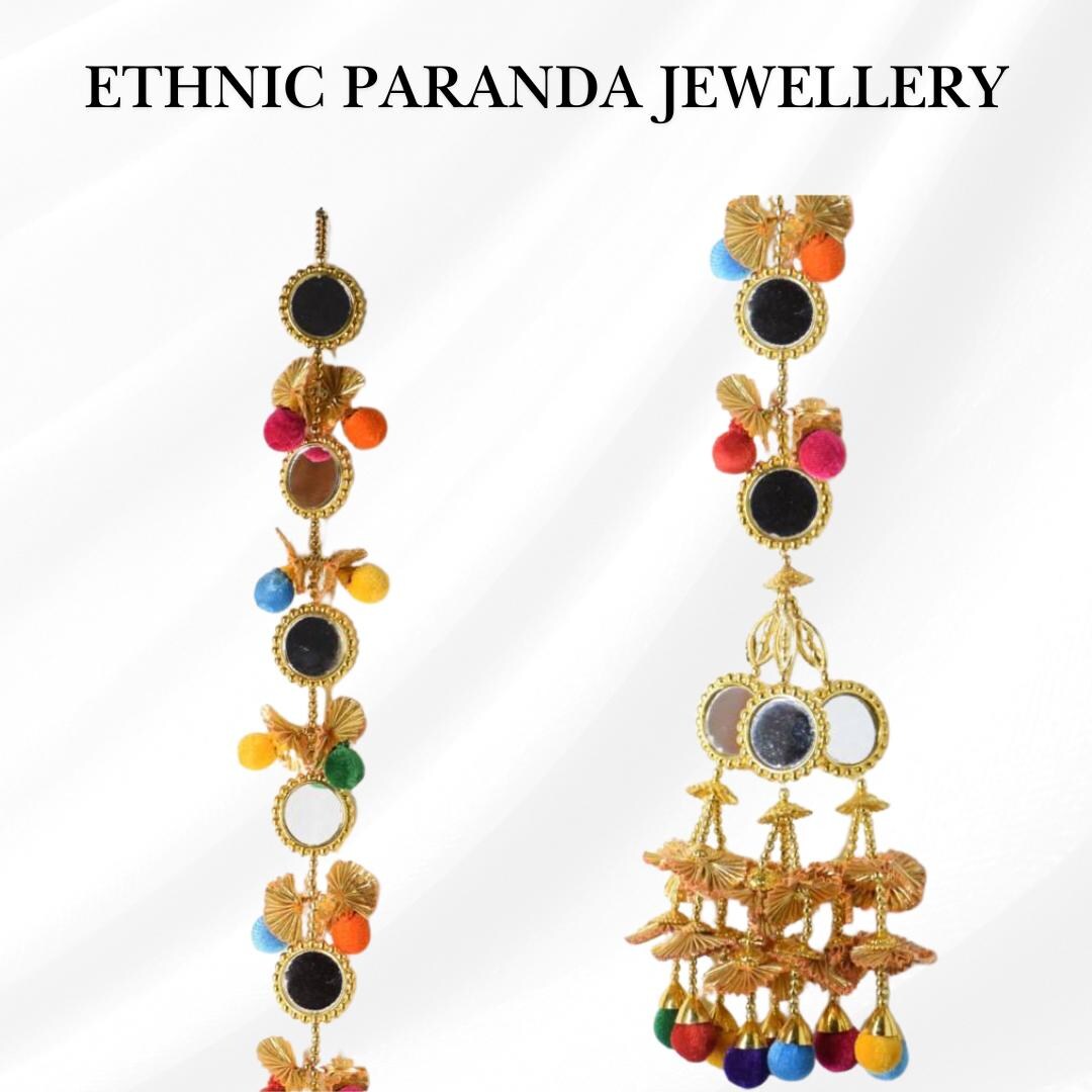 Punjabi Paranda, Jaago Hair Parandi, Hair Accessory, Wedding Jewelry - Etsy