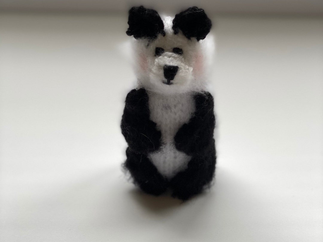 Miniature Panda Bear , Stuffed Teddy Bear, Panda Bear Plushie, Baby Toy ...