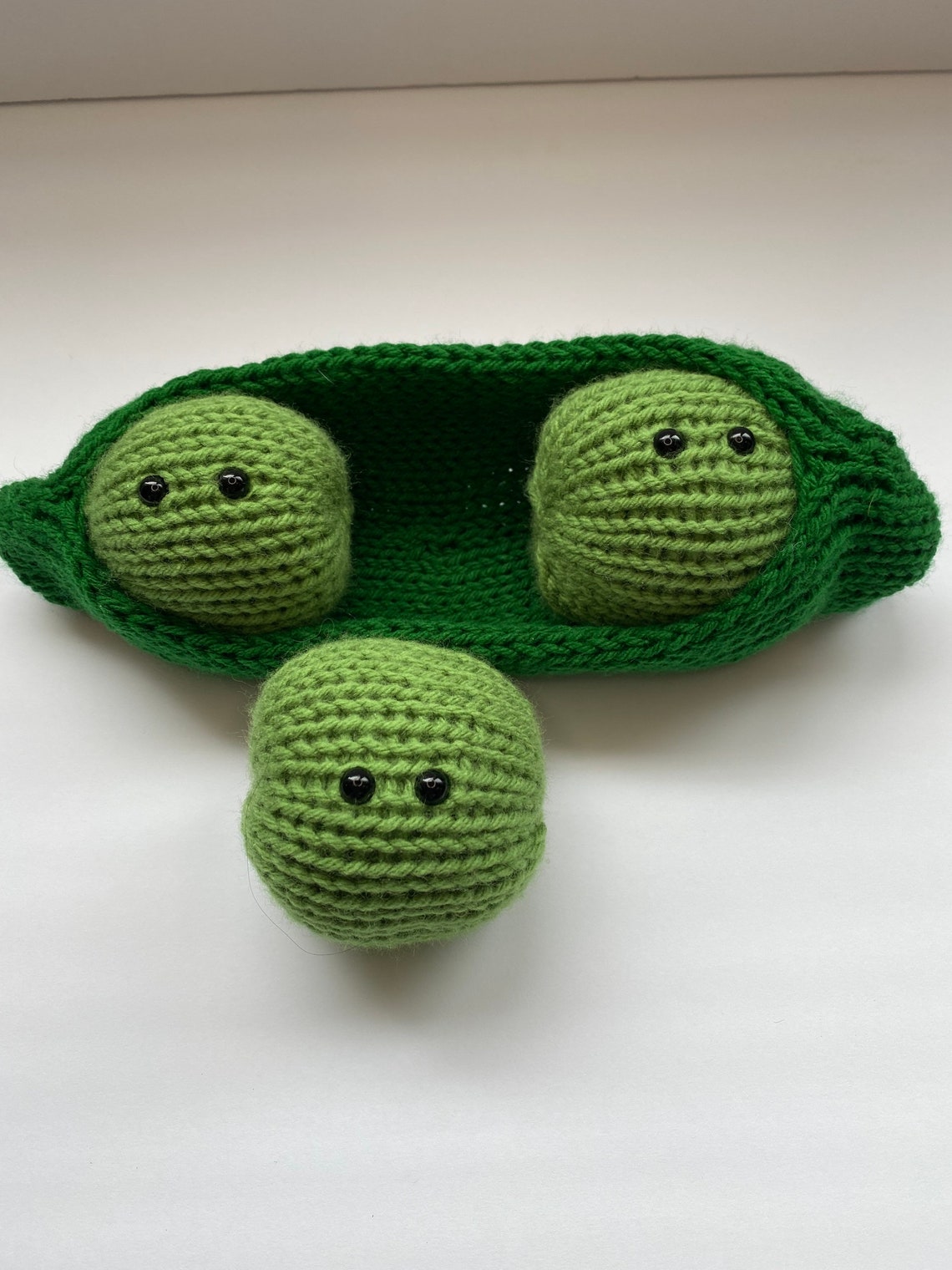 Peas in a Pod toys for Kids Play Food for Toddlers Fidget - Etsy