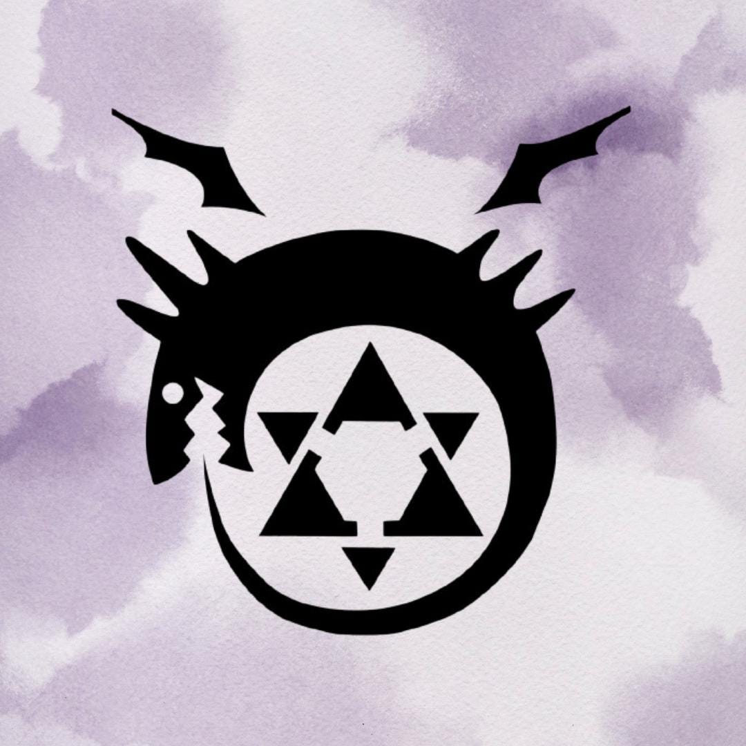 Full Metal Alchemist Homunculi Decal Sticker | FMH | Edward Elric ...