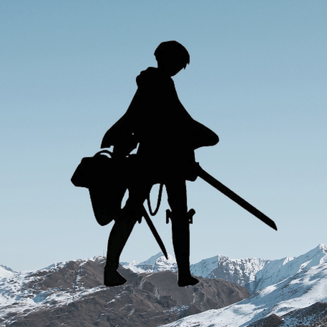 Levi Decal Sticker | Attack on Titan | Anime Decal Sticker | Kawaii ...