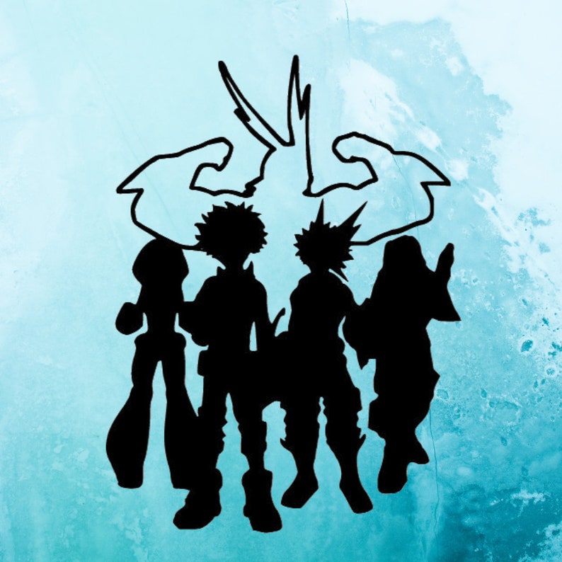 Boku no Hero Academia Decal MHA My Hero Academia Anime | Etsy