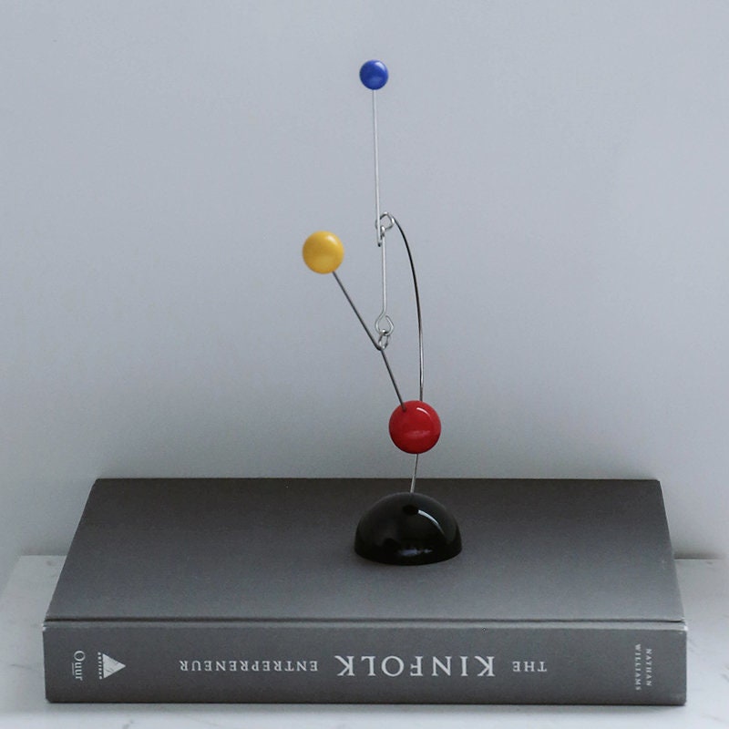 Desk table balance device dynamic sculpture ornaments ins | Etsy