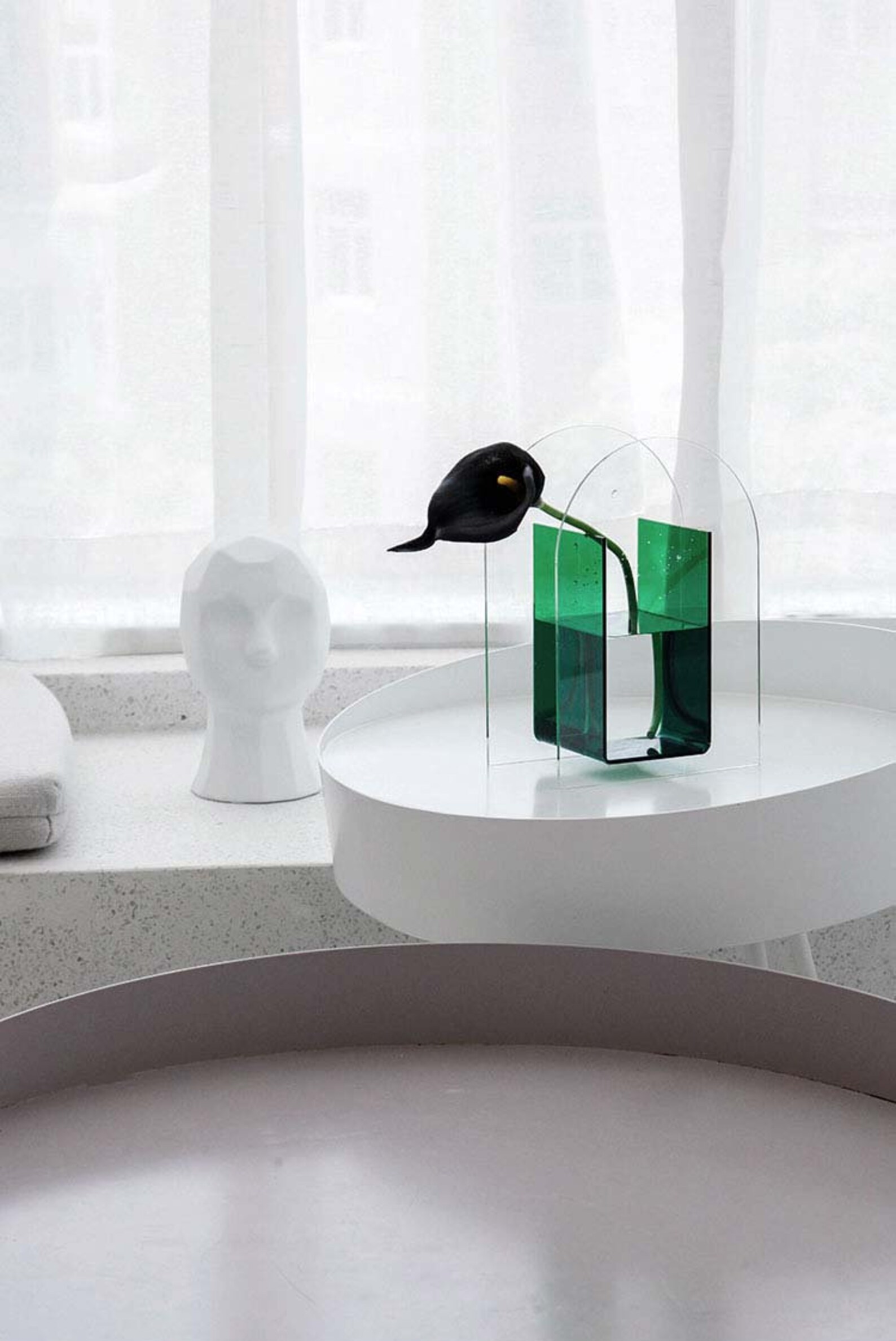 Transparent Acrylic Vase Decoration Living Room Table Dry - Etsy