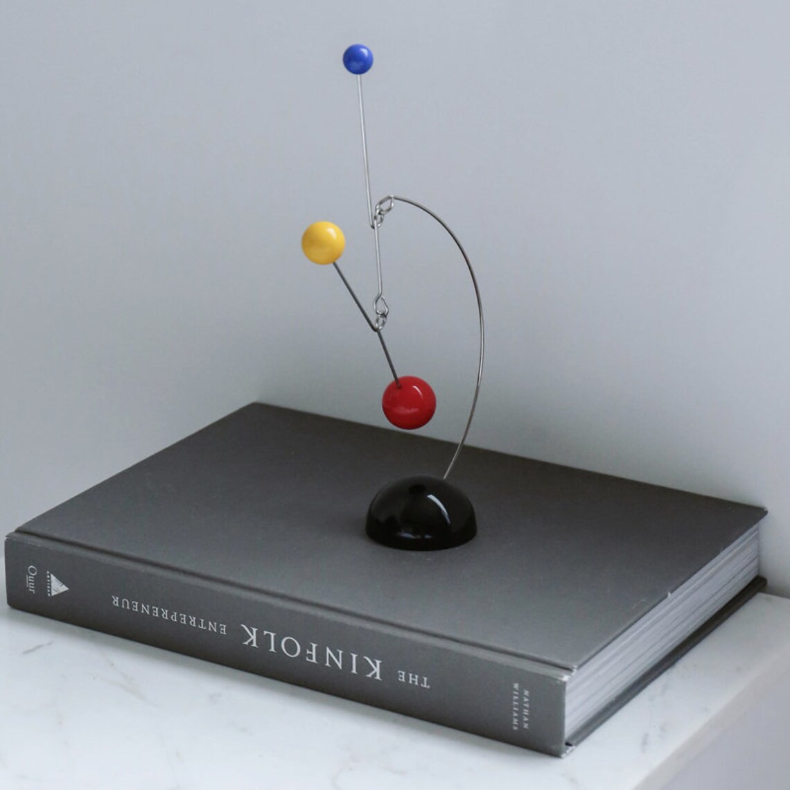 Desk table balance device dynamic sculpture ornaments ins | Etsy