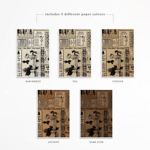 Vintage Printable Paper Bits Women & Fashion Set 01 - Junk Journal ...