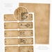 Vintage Curiosity Journal Tags: Printable Ephemera (digital Download ...