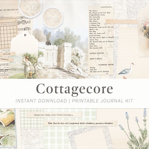 Cottagecore Home Plans - Etsy