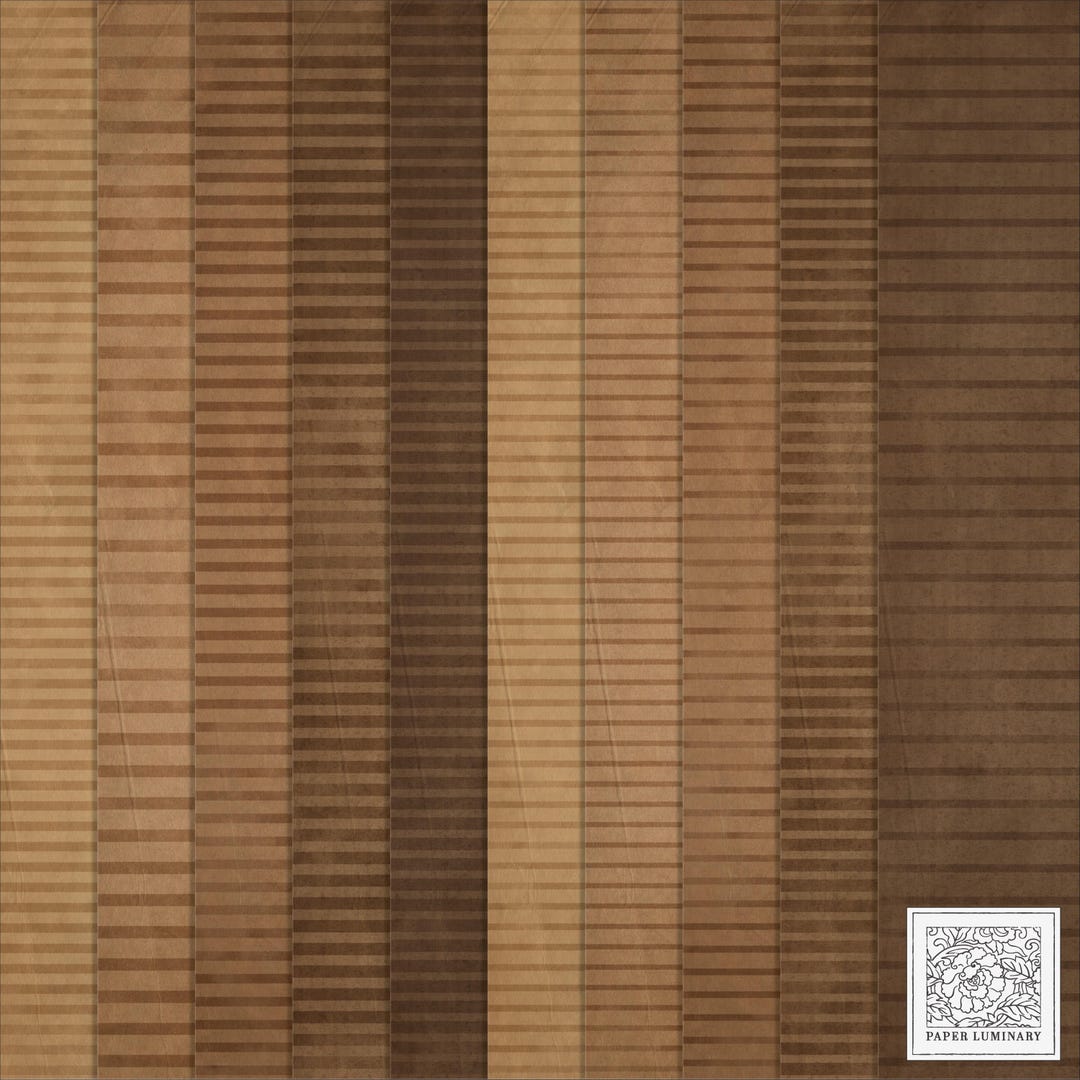 Paper Essentials Ticking Stripes 01 Printable Papers Dark - Vintage ...