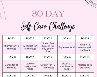 30 Day Self-care Challenge for Black & Brown Women By: Unruly Career ...